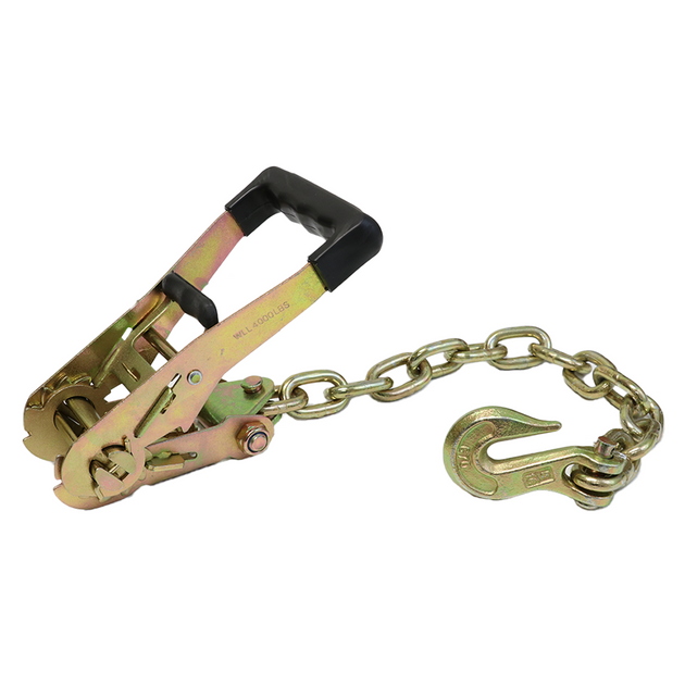 Boxer 2 Ratchet Buckle With 5 16 Grade 70 Chain Hook Extension 10