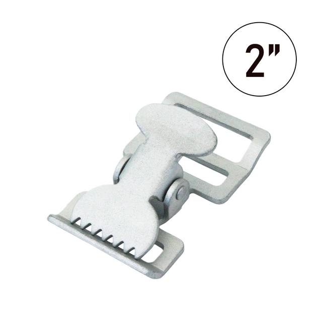 Sand Finish 2" Alligator Buckles: Secure Versatility for All-Purpose T ...