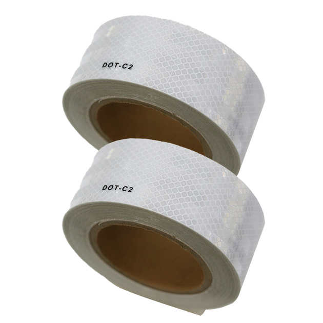 DOT-C2 Truck Reflective Self-Adhesive Warning Tape - 2 Rolls Per Order ...