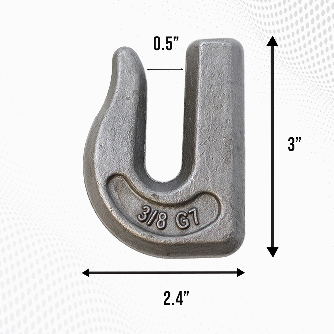 Boxer Weld On Grab Chain Hook G70 Forged – Heavy Duty Hooks - 4 Pack ...