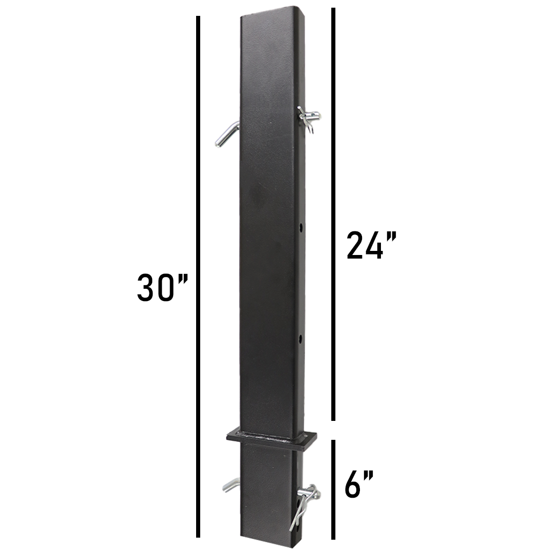 Boxer Pro-Grade 24" Adjustable C Channel Pipe Stake for Flatbed Traile ...