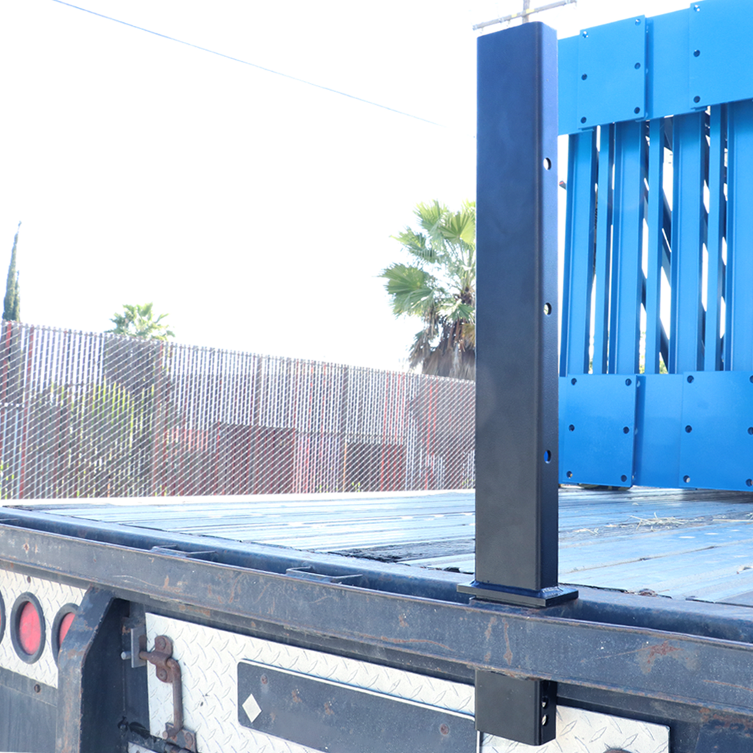 Boxer Pro-Grade 24" Adjustable C Channel Pipe Stake for Flatbed Traile ...