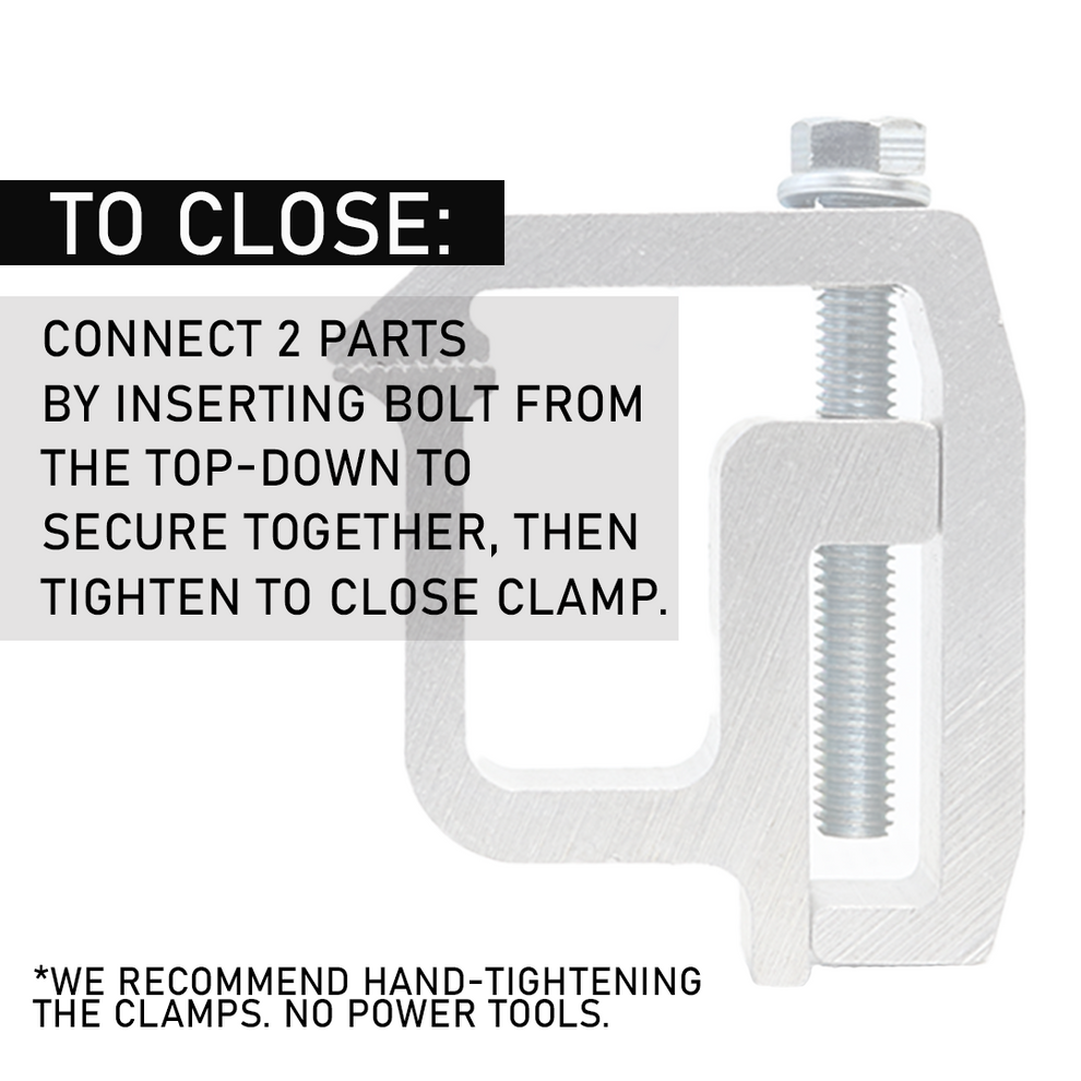 Aluminum Extrusion Canopy Clamp: Secure Your Pickup Canopy with Ease ...