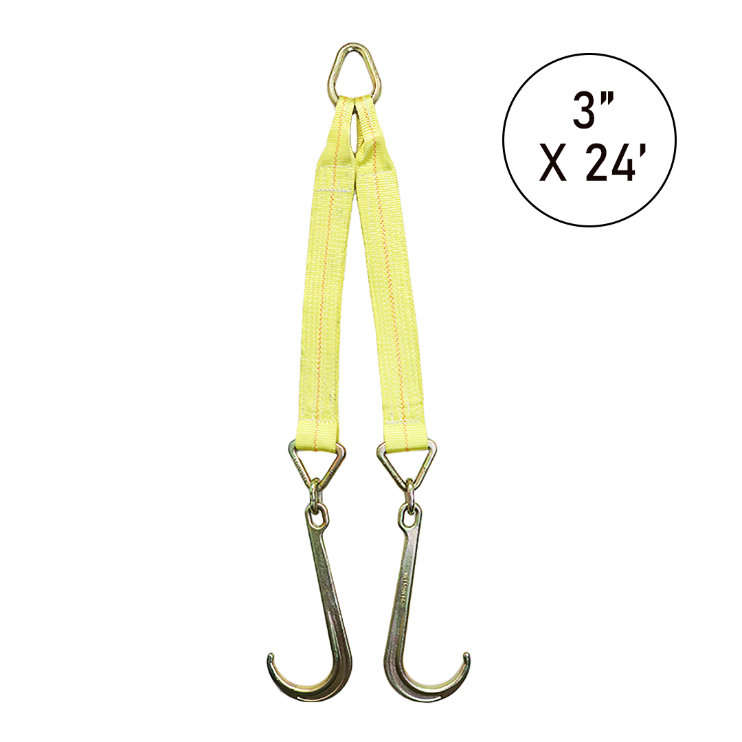 Boxer V-Flex TitanHook Precision V-Bridle Strap with 15" Forged Towing ...