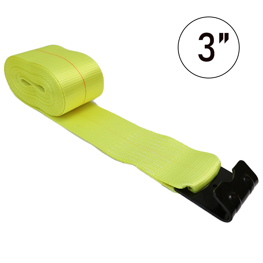 Boxer 3" Winch Strap with Flat Hook – Boxer Tools