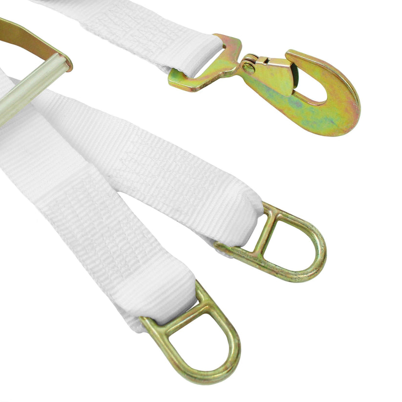 2 Inch Ratchet Tie Down with Twist Snap Hook and Double D Rings – Boxer ...