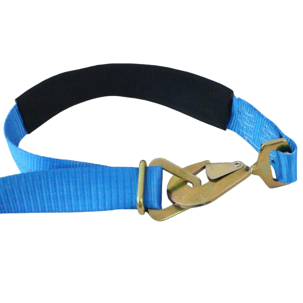 Boxer Tire Pro Premium 2" x 9' Adjustable Tie-Back Strap Tire Holder w ...