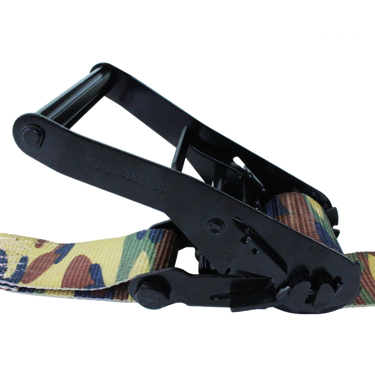Boxer 2 Inch Camo Ratchet Strap w/ Twin J Hook 10,000lbs – Boxer Tools