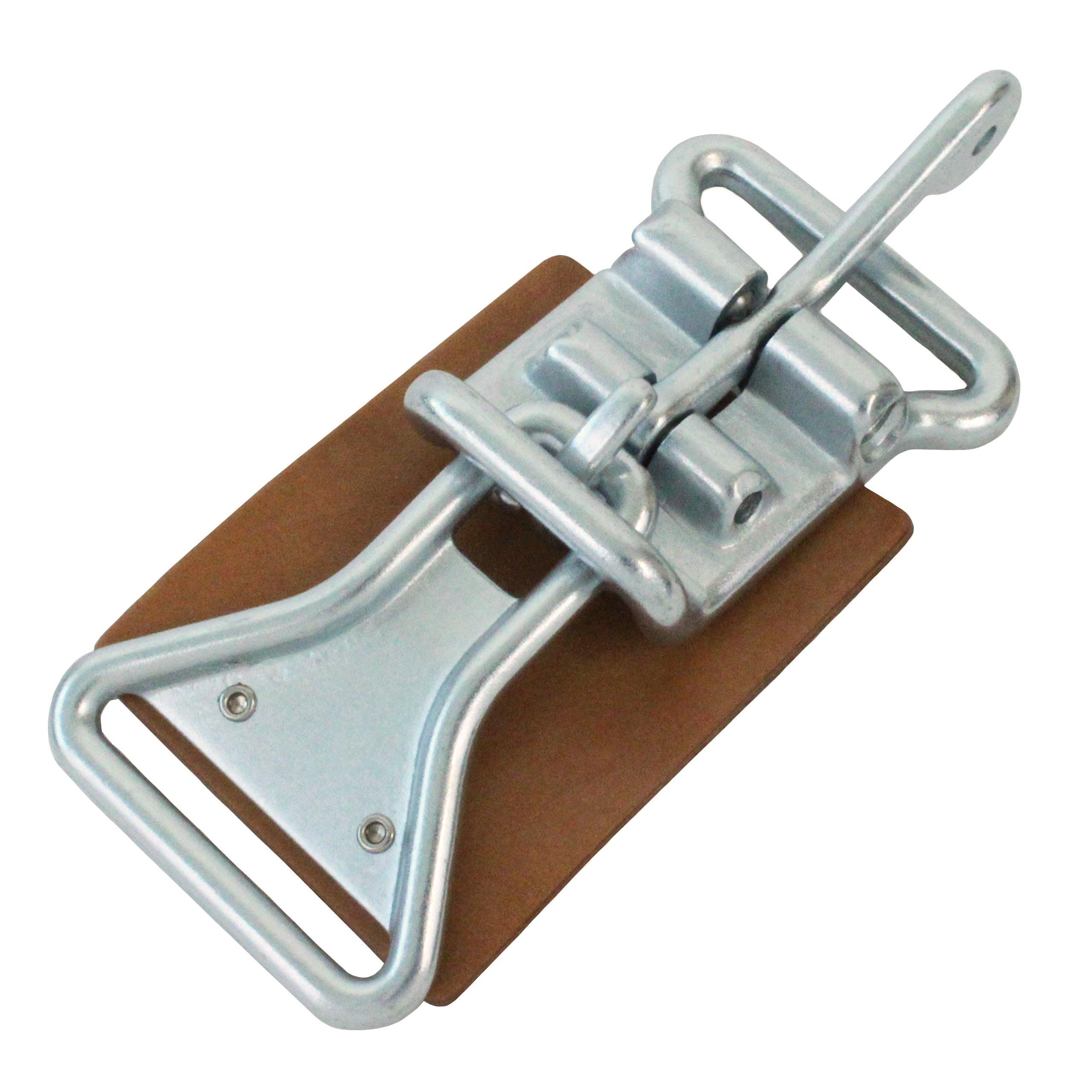 Center Latch with Link and Leather Pad - Assembly Harness Buckle 1.75 ...